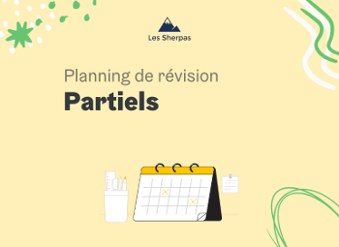 📆 Planning de révision à télécharger - Sherpas