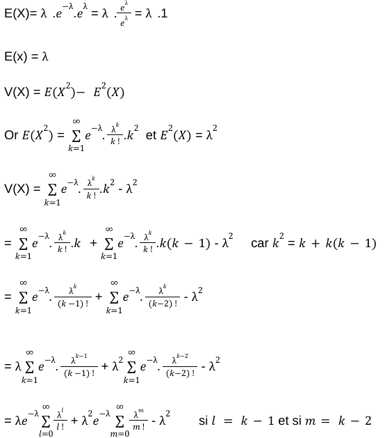 🔢 Loi de Poisson : Fiche de Mathématiques - Sherpas