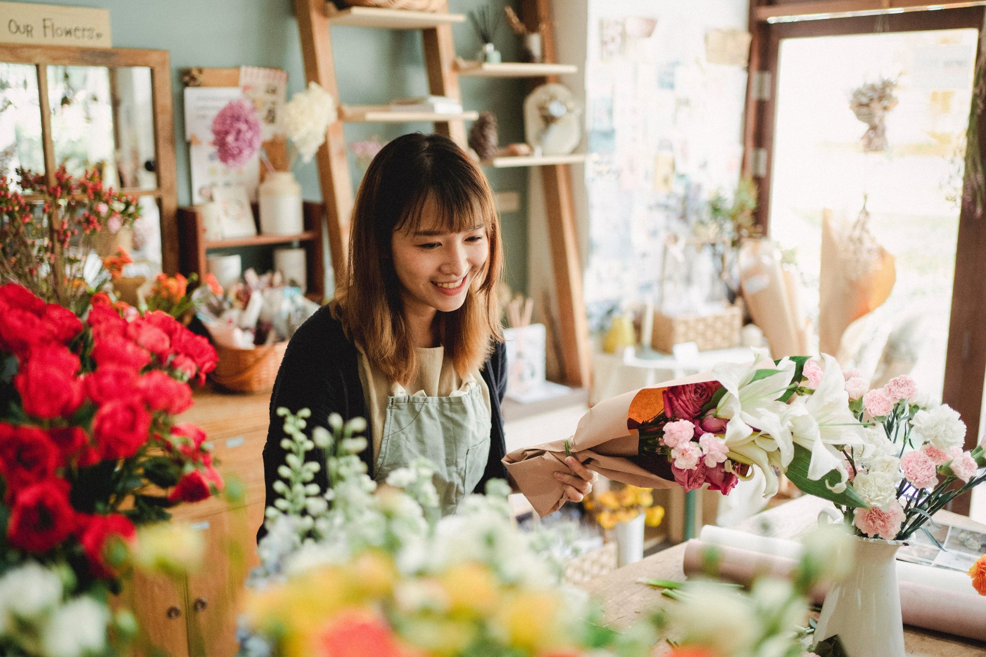 🌻 Découvre le métier de fleuriste - Sherpas