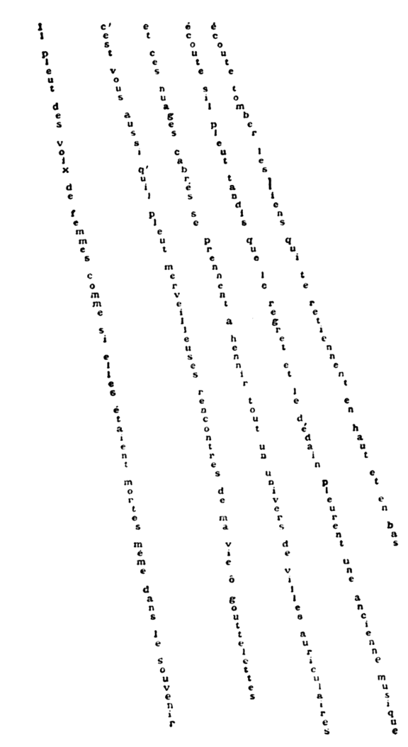 Qu'est-ce qu'un calligramme ? - Sherpas