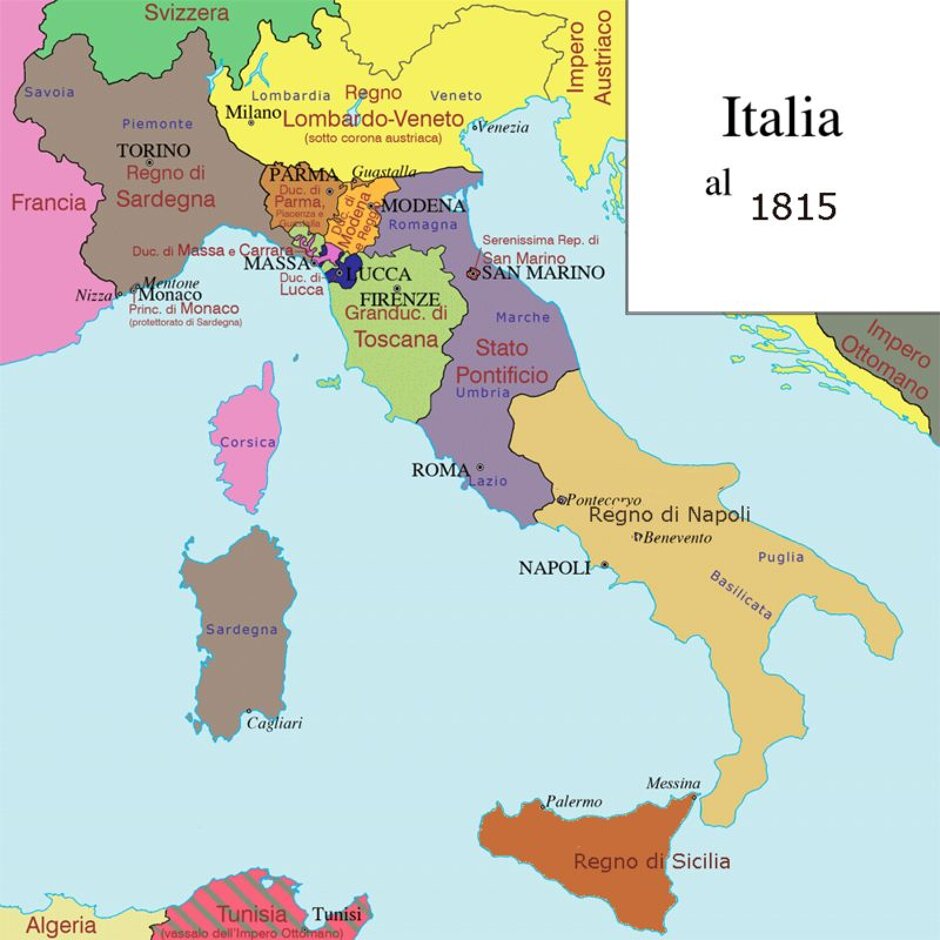 Risorgimento: Histoire de l'Unification Italienne 🇮🇹 - Sherpas